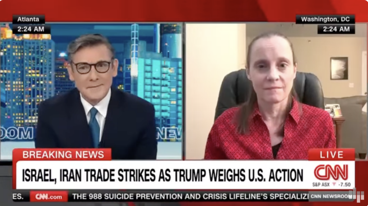 Jennifer Kavanagh on CNN warns against the dangers of U.S. involvement ...